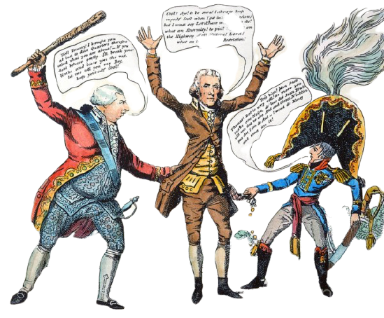 Embargo Political Cartoon